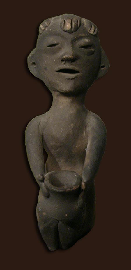 Southwest Indian Pottery | Tesuque Pueblo | Figurines | Rain God ...