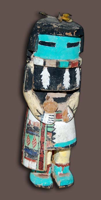 Hopi Angak.china (Longhair) Katsina, circa 1930s [NOT AVAILABLE ...