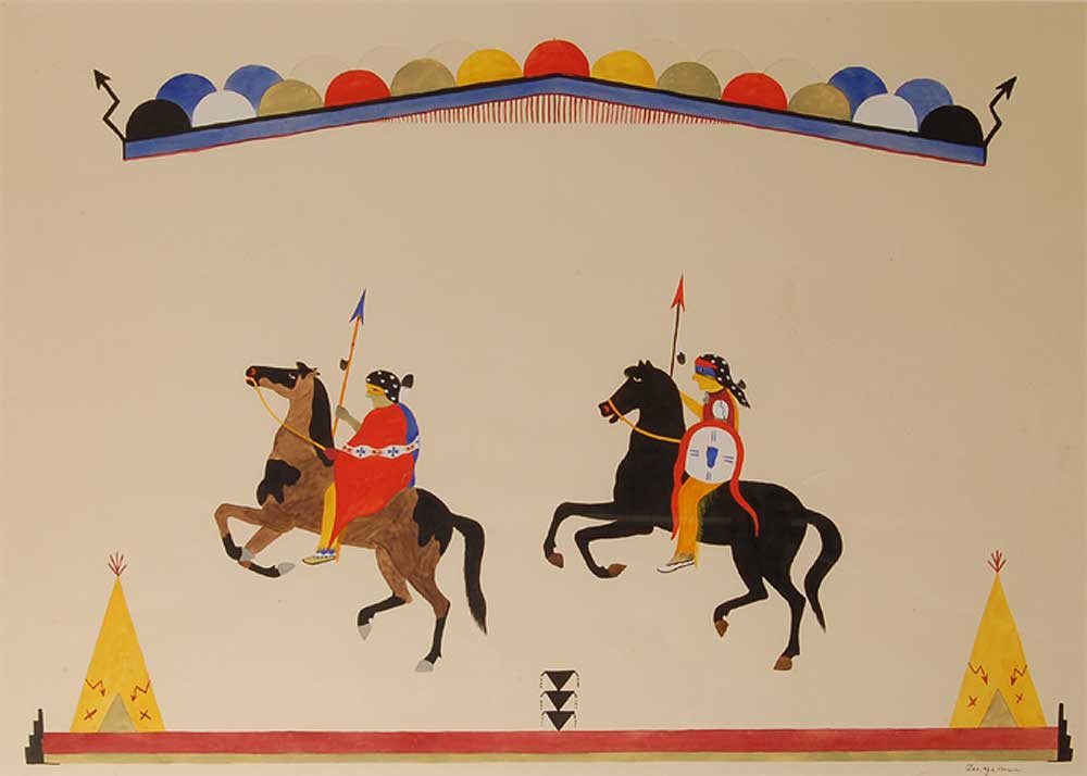 Fine Art | Native American Paintings | Native American Artwork | San ...