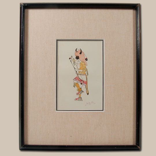 Fine Art | Native American Paintings | San Ildefonso Pueblo | Romando ...