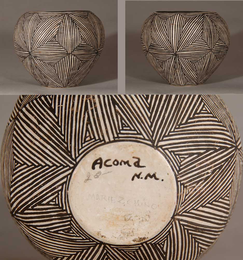 Acoma Jar by Marie Z. Chino - Adobe Gallery, Santa Fe
