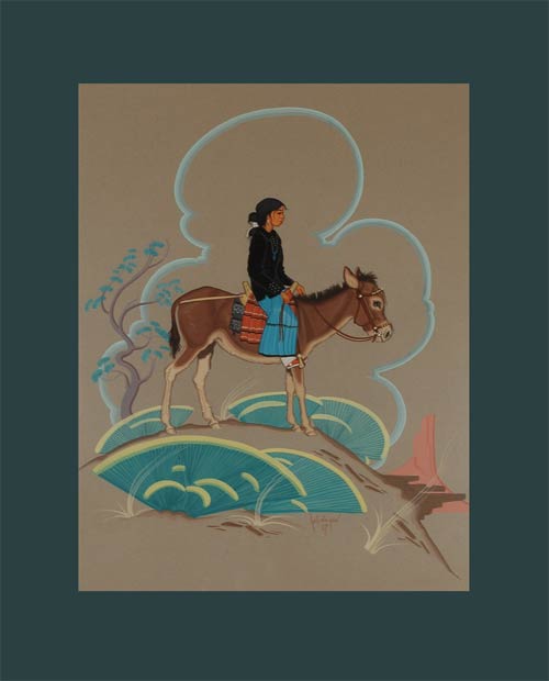 Fine Art | Native American Paintings | Native American Artwork | Diné ...
