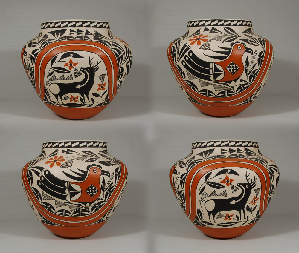 Southwest Indian Pottery | Contemporary | Acoma Pueblo | Potter Unknown ...