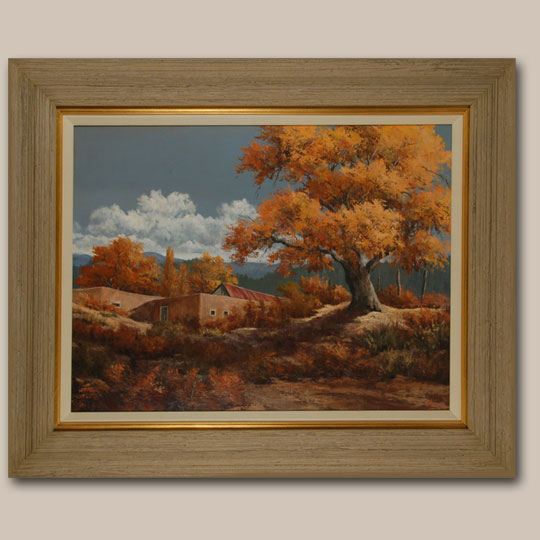 Betty Sabo Painting - 25660 - Adobe Gallery, Santa Fe