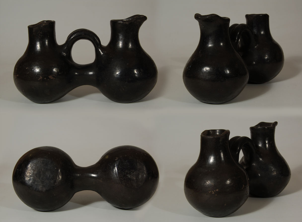 Santa Clara Pottery Historic - C3675F - Adobe Gallery, Santa Fe