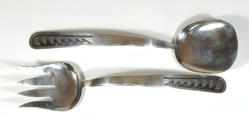 Native Indian Silverware C3856C - Adobe Gallery, Santa Fe