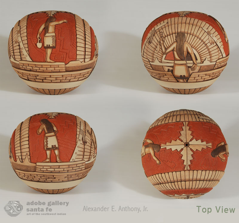 Southwest Pottery Pueblo C3903B - Adobe Gallery, Santa Fe