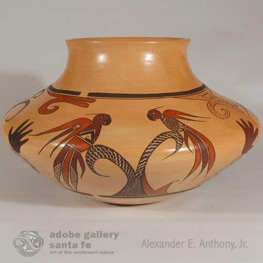 Southwest Pottery Pueblo C4047E - Adobe Gallery, Santa Fe