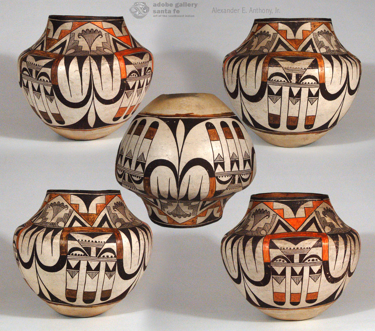 Southwest Indian Pottery C4068U - Adobe Gallery, Santa Fe