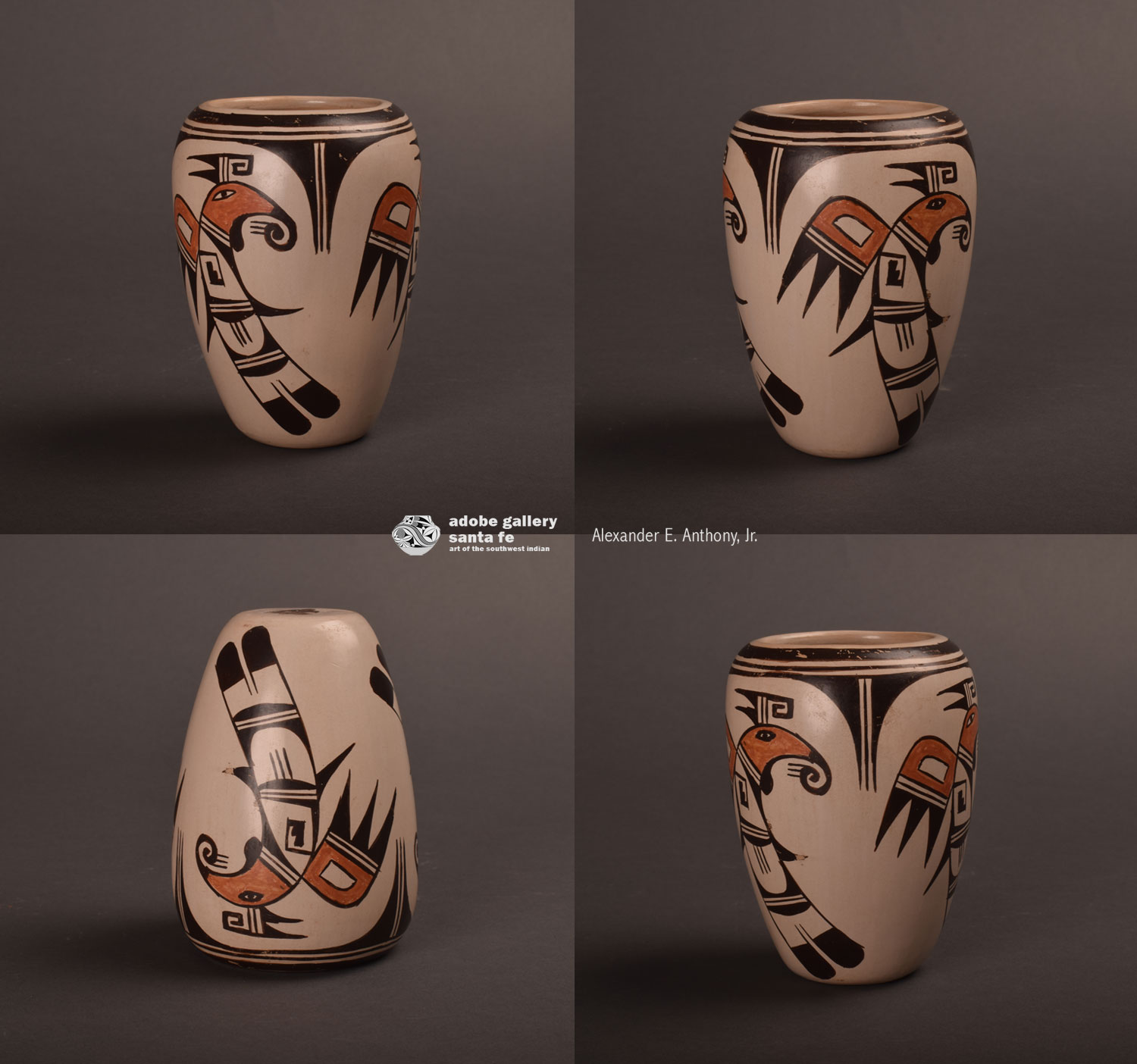 Southwest Indian Pottery C4220K - Adobe Gallery, Santa Fe