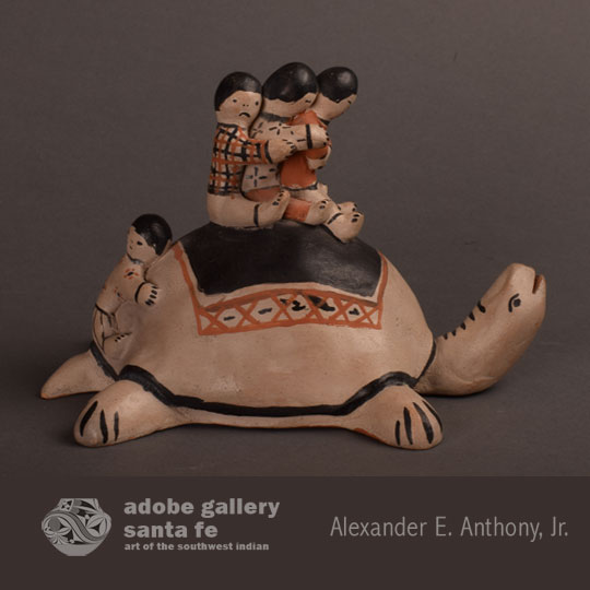Pueblo Pottery Figurine C4236B - Adobe Gallery, Santa Fe