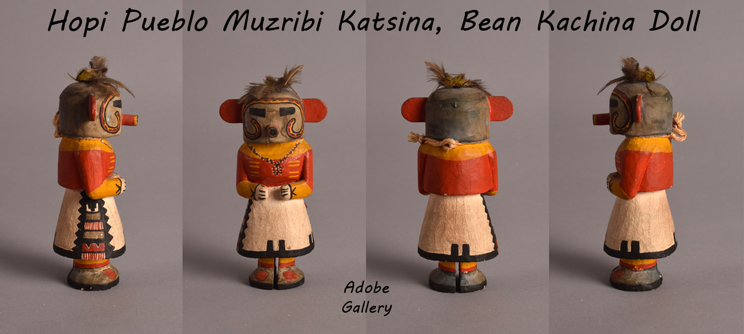 Katsina Doll Kachina Doll C4391B - Adobe Gallery, Santa Fe
