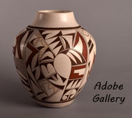 Joy Navasie, Frog Woman Pottery - Adobe Gallery, Santa Fe