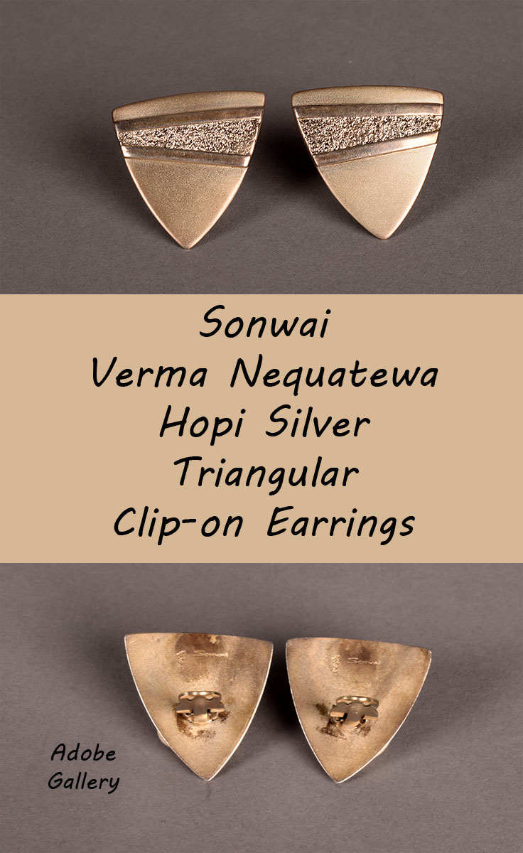 Sonwai Verma Nequatewa Native American Jewelry Earrings C4547D - Adobe ...