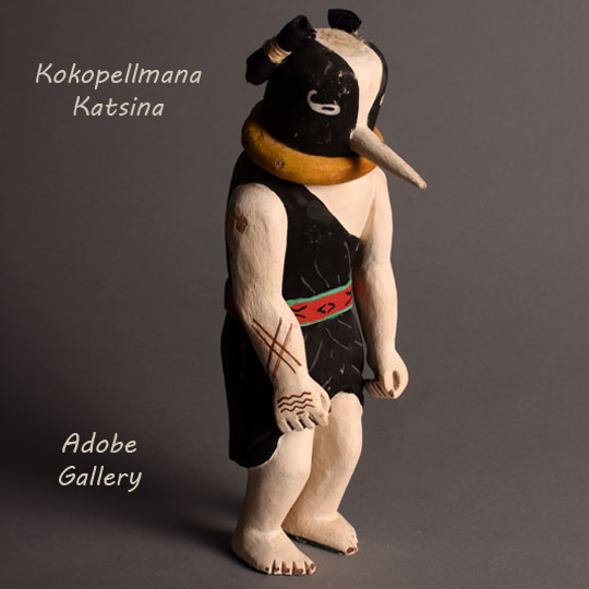 Kokopelli Katsina Doll Pueblo Kachina Doll C4552d - Adobe Gallery, Santa Fe