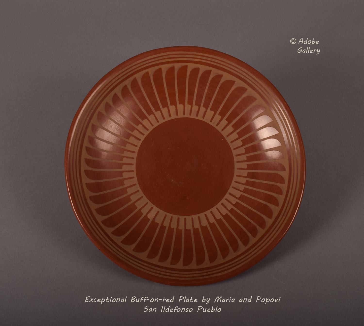 Maria Martinez Popovi Southwest Indian Pueblo Pottery C4691A - Adobe ...