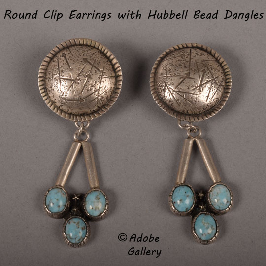 Southwest Native American Jewelry Earrings Navajo C4756B - Adobe ...
