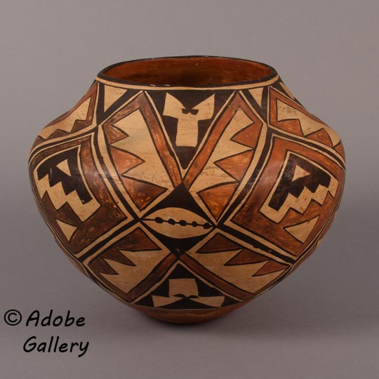 Southwest Indian Historic Pottery Acoma Pueblo C4774 - Adobe Gallery ...