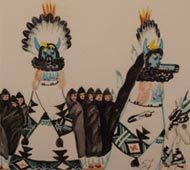 Percy Sandy Paintings - Adobe Gallery, Santa Fe