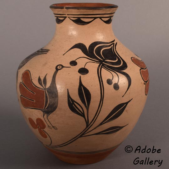 Southwest Indian Historic Pottery Santo Domingo Pueblo C4850D - Adobe ...