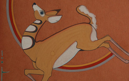 Fine Art | Native American Paintings | San Ildefonso Pueblo | Popovi Da ...