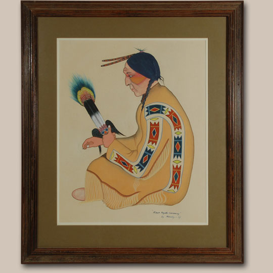 Blog: Alfred Momaday Painting - 25870 - Adobe Gallery, Santa Fe