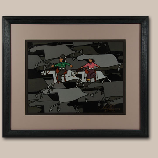 Blog: Anthony Chee Emerson Painting C3624C - Adobe Gallery, Santa Fe