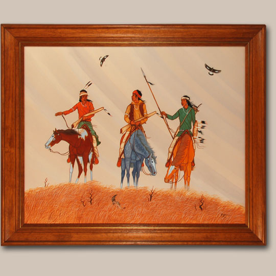 Blog: Beatien Yazz Painting C3834A - Adobe Gallery, Santa Fe