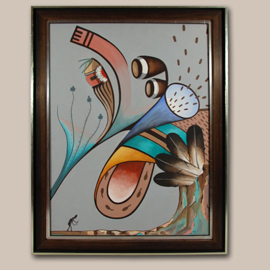 Blog: D Honanie Painting - C3736R - Adobe Gallery, Santa Fe