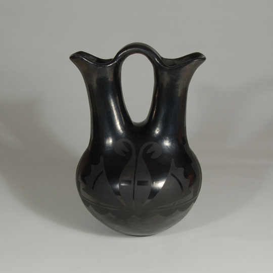 Blog: Maria Martinez Pottery C3812A - Adobe Gallery, Santa Fe